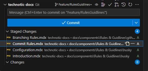Commit Rules Technotic