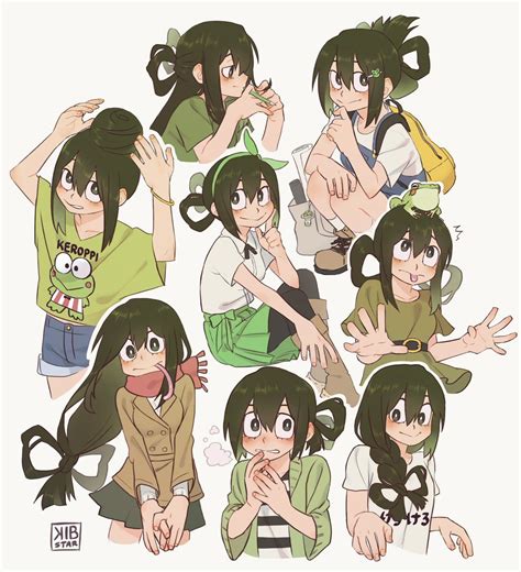 Kibstar On X My Hero Academia Tsuyu Anime Hero Costumes
