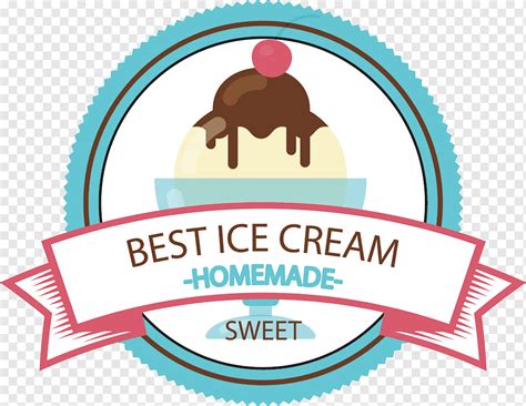 Ice Cream Sundae Logo Color Directory Text Line Area Ice Cream