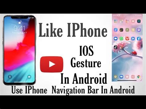How To Use IPhone Navigation Bar In Any Android Phone Gesture Navigation Very Smooth Yousif Tech