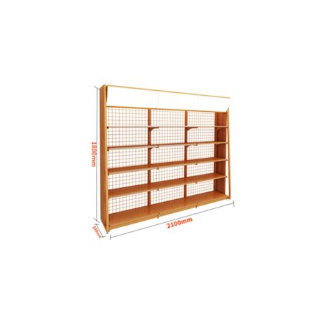 강철 나무 단면 디스플레이 선반 의 고품질 강철 나무 단면 디스플레이 선반