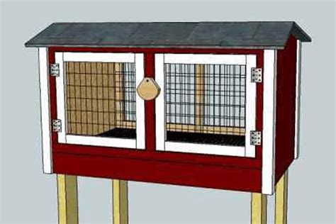 10 Completely Free Diy Rabbit Hutch Plans