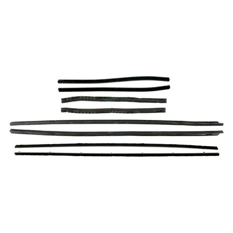 1966 1967 Mercury Comet Convertible 8 Pc Window Felt Kit Tnt Auto