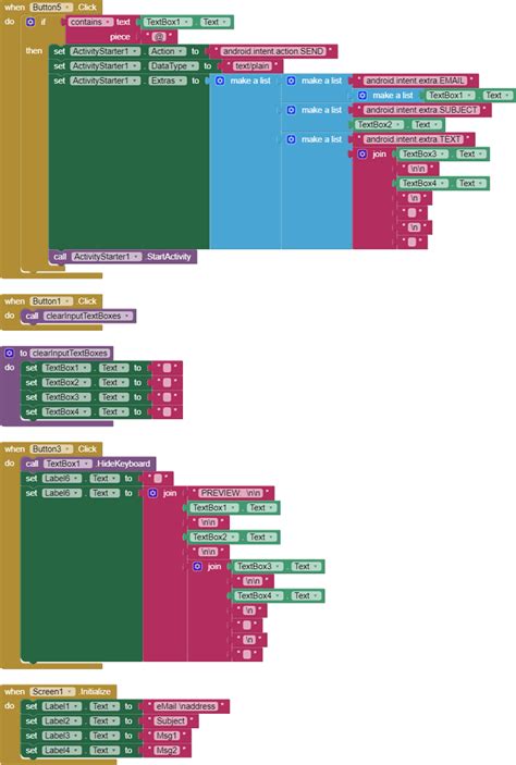 Problem With Contact Form Mit App Inventor Help Mit App Inventor Community