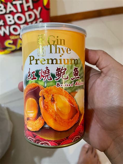 Gin Thye 3pc Abalone Food And Drinks Other Food And Drinks On Carousell