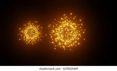 D Model Render Particle System Physics Stock Illustration Shutterstock