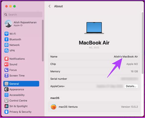 How To Change MacBook Name With Easy Steps Guiding Tech