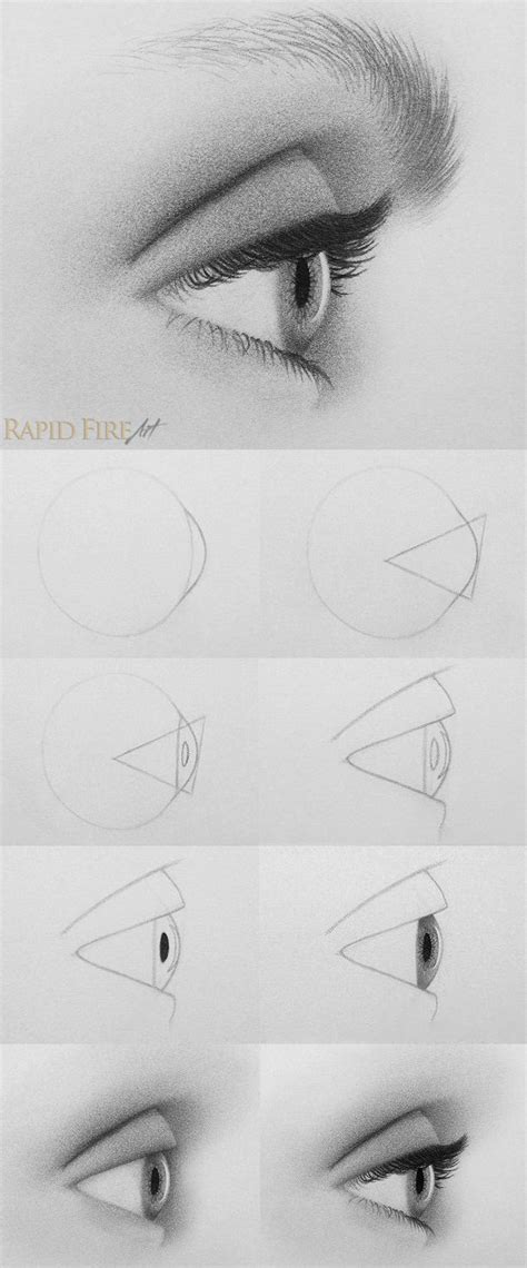 Eyes Looking Up Drawing At Explore Collection Of