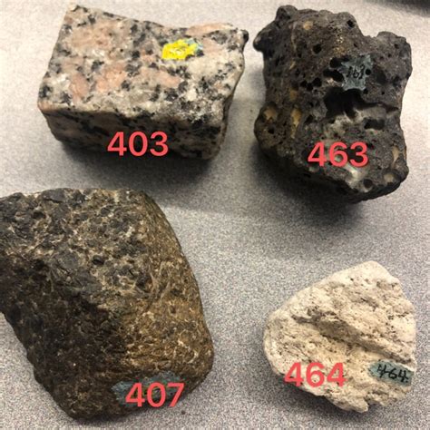 Solved Exercise 57 Identifying Igneous Rocks And More