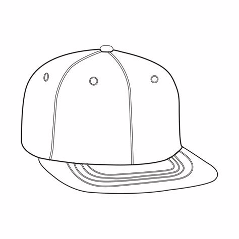 Cap Icon Line Art Vector On White Background Eps 35600556 Vector Art At
