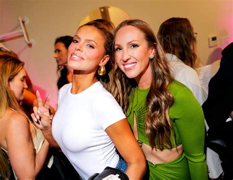 Brooks Nader Busts Out In Tight Tee At Nyfw Party