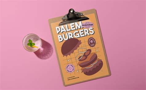 Classic Burger Menu Print Templates Ft Burger And Food Envato
