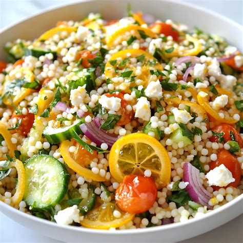 Lemon Herb Couscous Salad Fresh And Healthy Delight Recipe Website