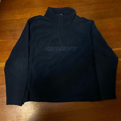 Large Navy Quarter Zip — Old Navy — Hardly Worn Depop Large Navy Quarter Zip — Old Navy — Hardly Worn Depop