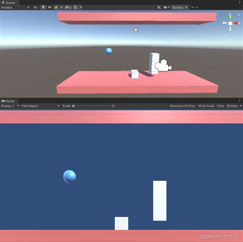 【unity游戏】小球酷跑小游戏开发 unity滚动的球躲避障碍物 csdn博客