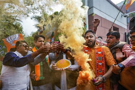 Rajasthan Assembly Elections In Pictures Celebration Of Assembly