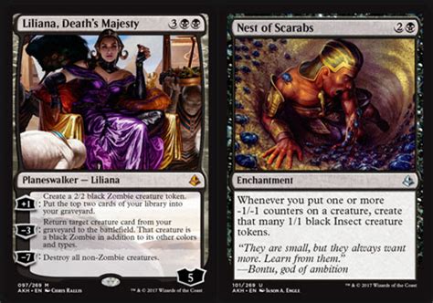 Magic The Gathering Adventures Amonkhet Set Review Black