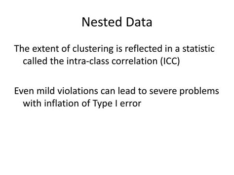 Ppt Sampling And Nested Data In Practice Based Research Powerpoint Presentation Id
