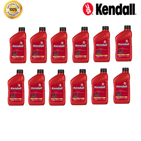 Kendall 5w30 Euro Synthetic Motor Oil For European Cars 12 Quarts Gt1