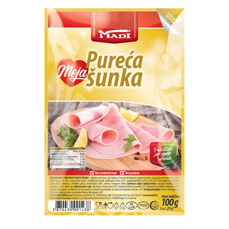 Pureća šunka Madi 100g Madi Doo Tešanj