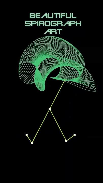 spirograph art mind blowing python mathematics shorts python asmr