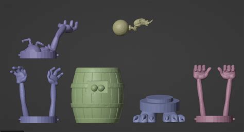 Fichier 3d Dkc3 Knocka Klasp Et Kuchuka 👾 ・design Pour Imprimante 3d à