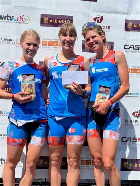 2 Sieg Im 2 Rennen Für Die Frauen Solide Leistung Der Herren In Der Alb Gold Triathlon Liga