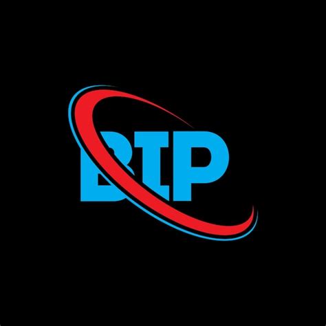 Premium Vector Bip Logo Bip Letter Bip Letter Logo Design Initials