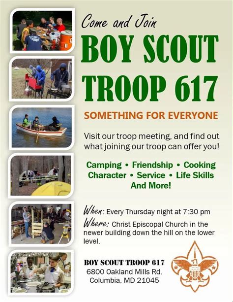 Eagle Scout Project Flyer