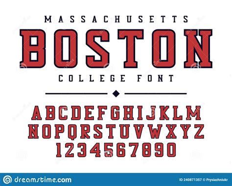 numbers font sport font with numbers and numeric vector illustration