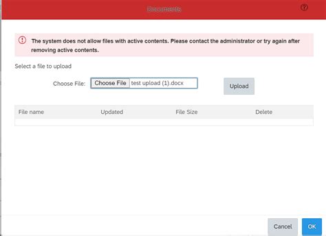 2988287 - "The system does not allow files with active contents" error when uploading ...