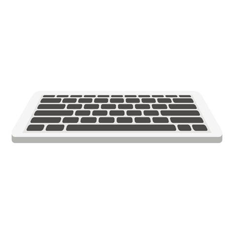 Computer Keyboard Icon Flat Style Vector Art At Vecteezy