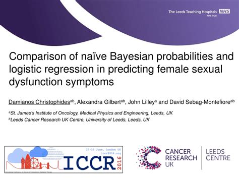 Pdf Comparison Of Naïve Bayesian Probabilities And Logistic
