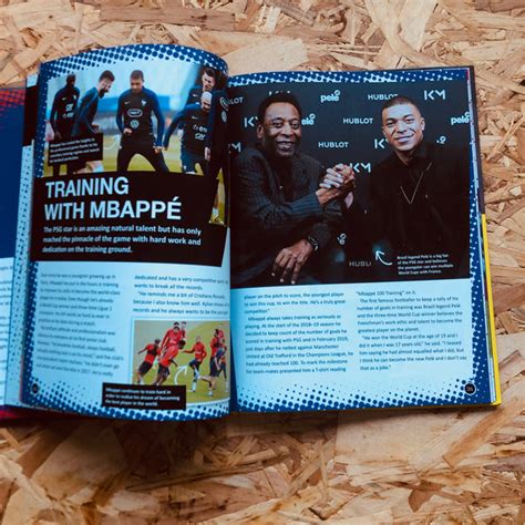 Kylian Mbappe The Ultimate Fan Book Stanchion