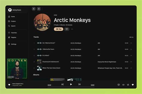 Swing Music Music Streaming Server Made With Vue Js