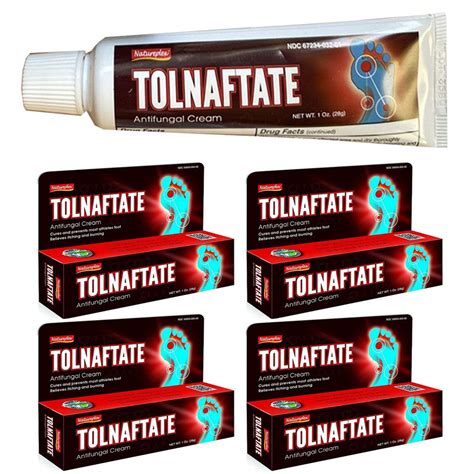 4 Packs Anti Fungal Cream Tolnaftate Athletes Foot 1oz Ringworm Jock I — Alltopbargains