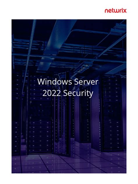 Windows Server 2022 Security Guide Pdf Computer File Group Policy