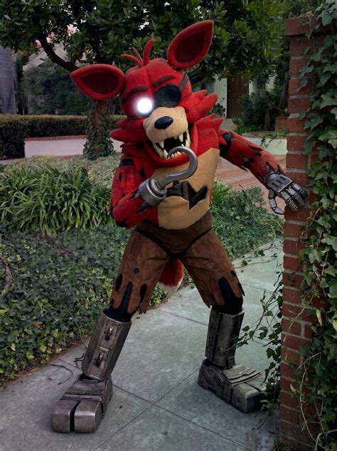 Animatronic Fox Costume Scary Fox Suit Halloween Cosplay Horror