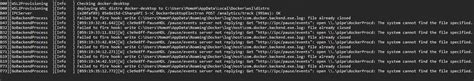 Docker Loading Forever Issue 12589 Docker For Win GitHub