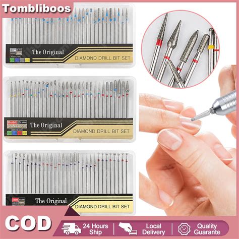 Jual Tombliboos 30pcsset Diamond Nail Drill Bits Premium Nail Art