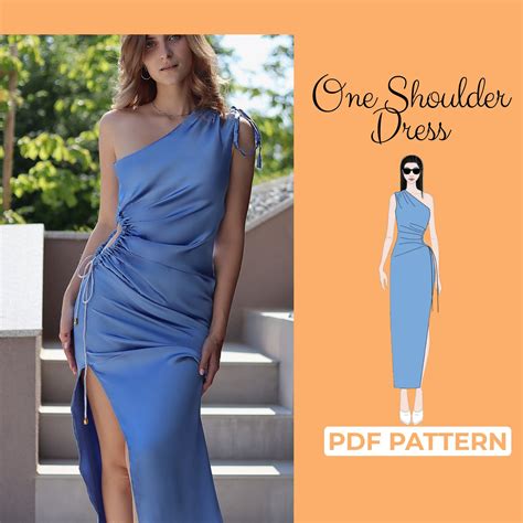 Tube Dress Sewing Pattern Off Shoulder Bodycon Dress Pattern Pattern Couture