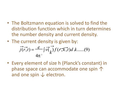 Radiation Physics On Boltzmann Equationpptx