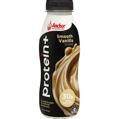Anchor Protein Smooth Vanilla Shake Flavoured Milk 375ml Hot And Cold