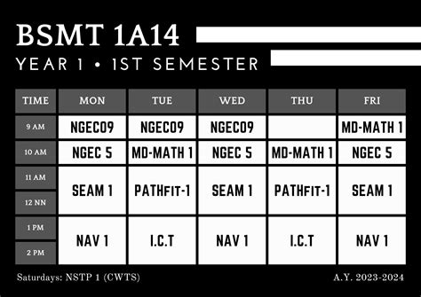 Class Schedule Template Custom Templates Class Schedule Template Templates