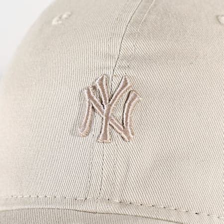 New Era Casquette 9twenty Mini Logo New York Yankees Beige