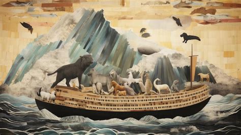 Premium Ai Image Noah Ark