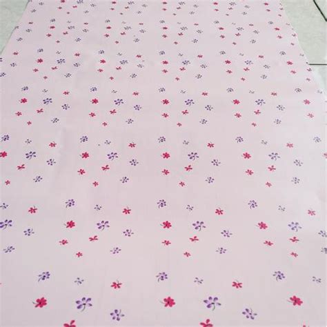 Jual Wallpaper Bunga Kecil Ungu Violet Background Pink Kab Sidoarjo Rodean Tokopedia