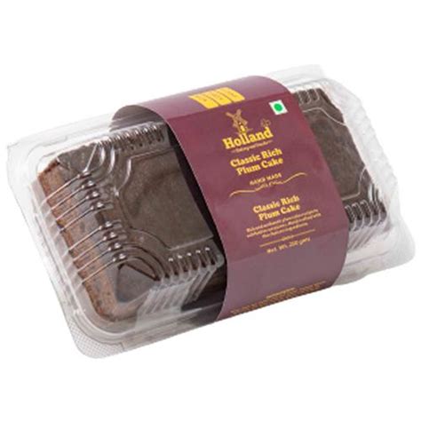 Buy Holland Bakery And Snacks Premium Plum Cake Eggless Teatime Snack