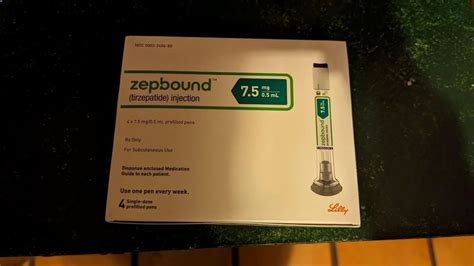 Zepbound Injection 7 5mg 0 5ml Tirzepatide Injection At ₹ 3000 Vial Tirzepatide Injection In