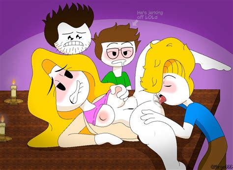 Rule 34 1girls 2020 2020s 2023 3boys Biting Lip Blonde Hair Blue